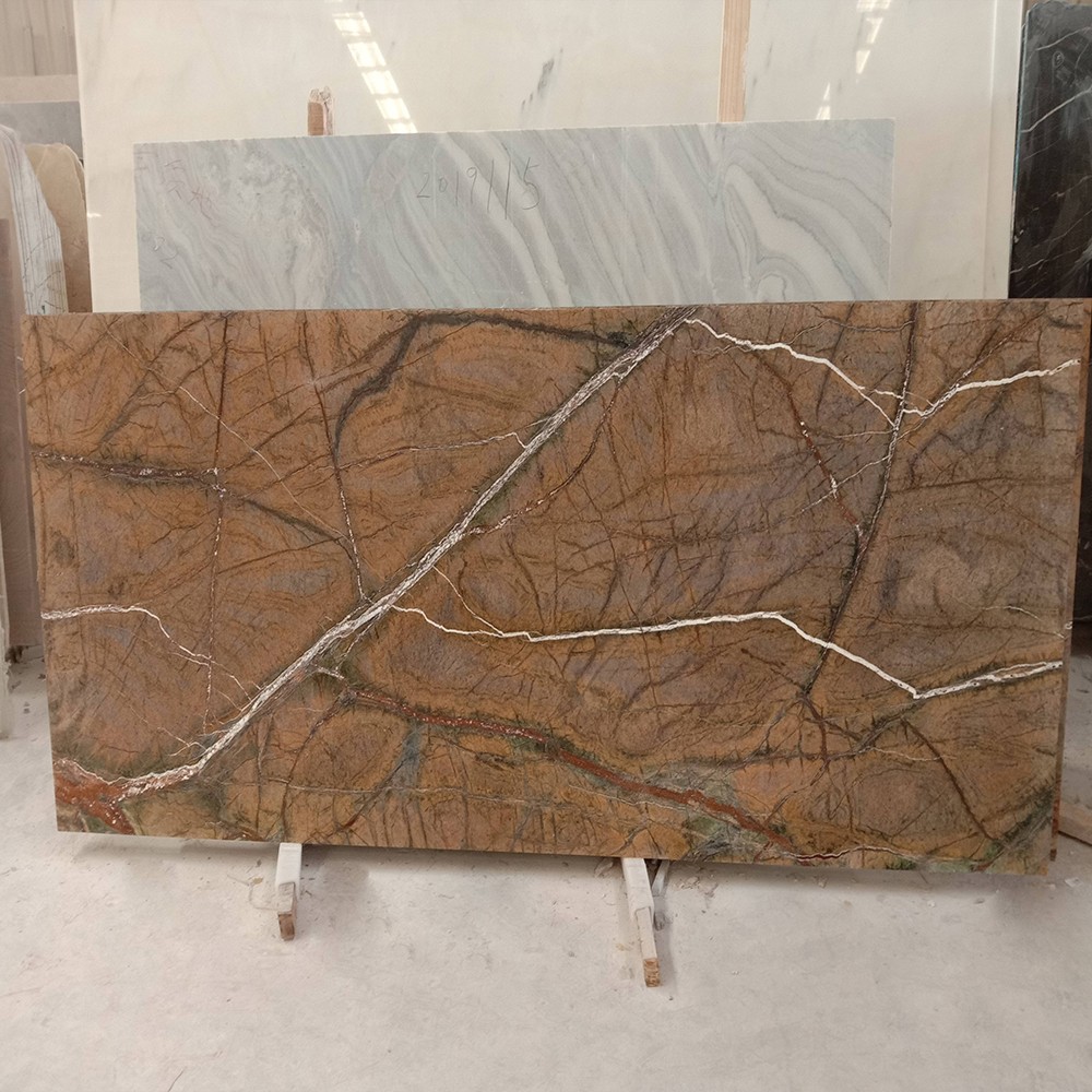 India Forest Brown Marble Slab Manufacturer,India Forest Brown Marble ...
