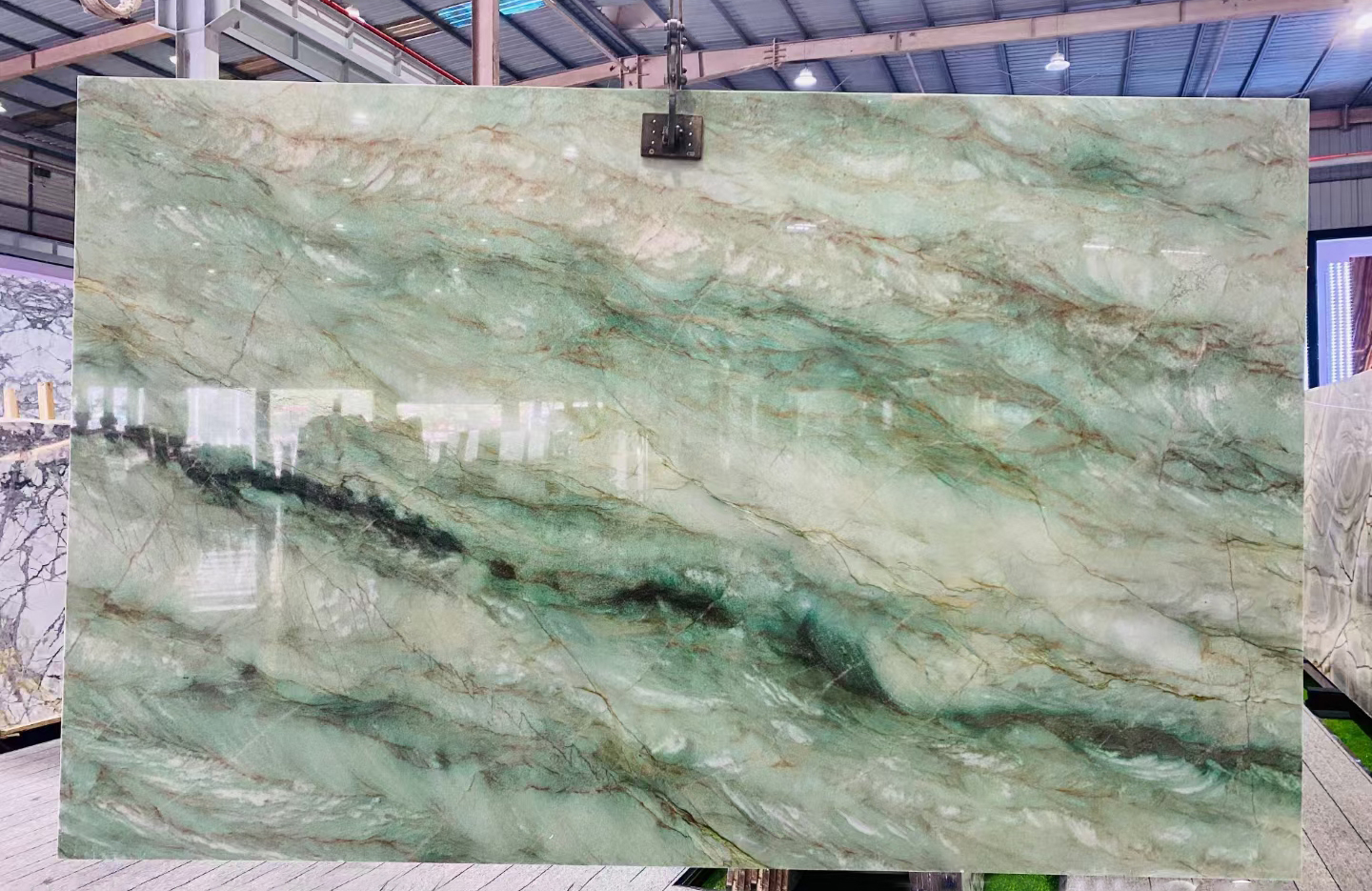 Brazil Gaya Quartzite Green Tiles