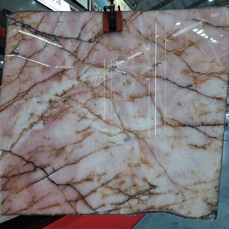 Brazil Cristallo Pink Quartzite Slab Manufacturer,Brazil Cristallo Pink ...
