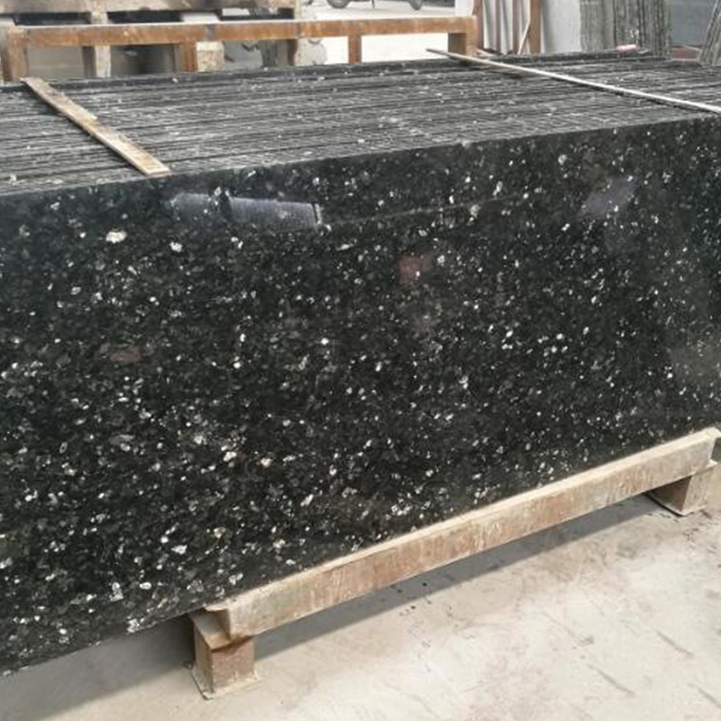 Sesame Black Granite Fired Surface Smooth Custom Made