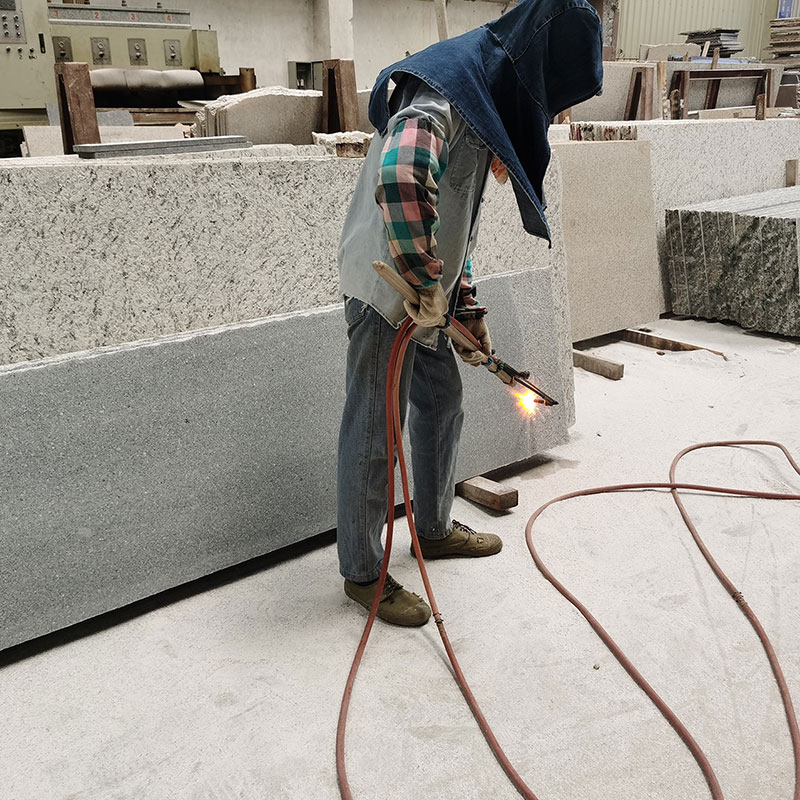 Fired Surface Granite Lychee Noodle Stone Customize