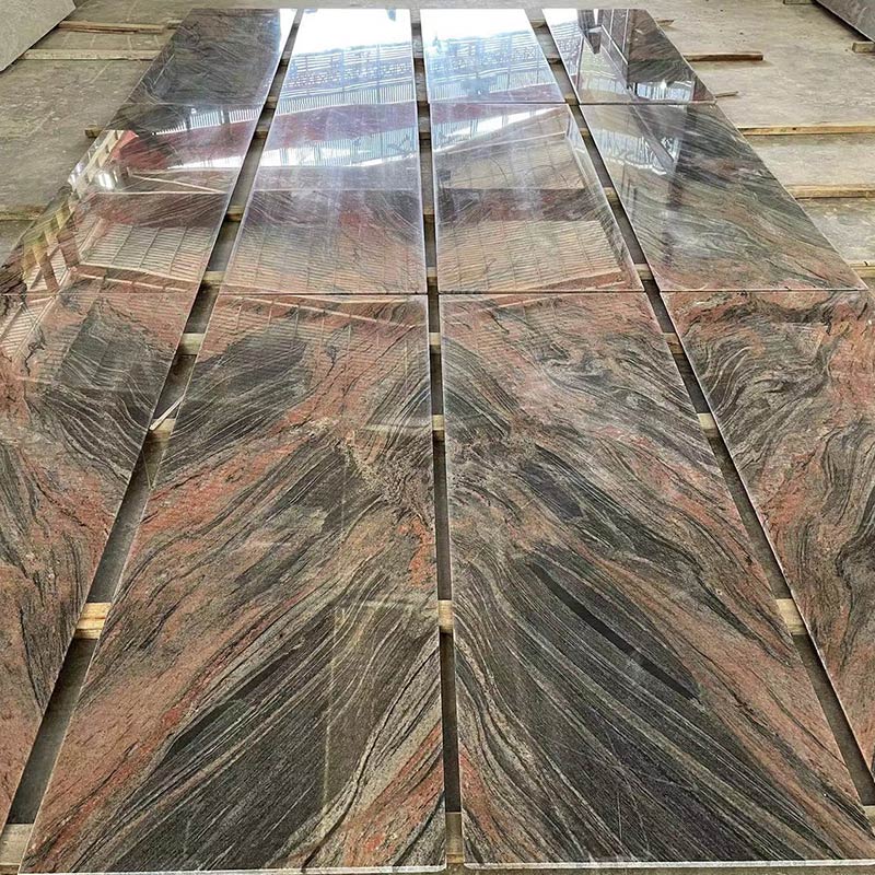 Symphony Red Granite Stone Rock Outdoor Slabs Tiles Parquet