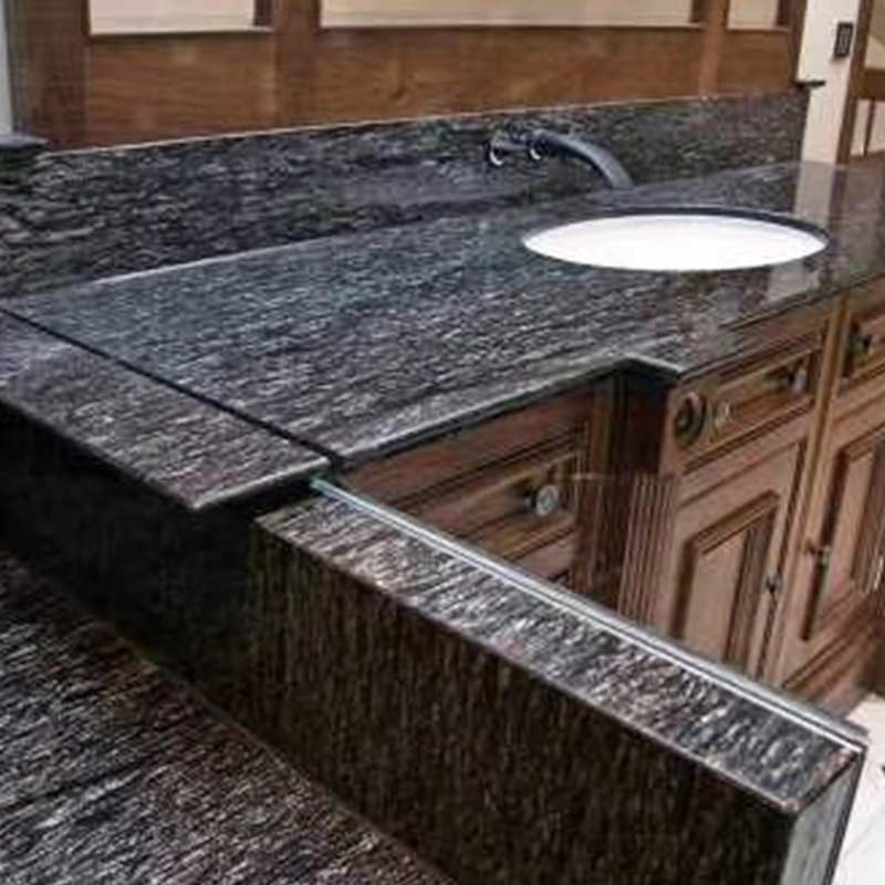 Black Granite With White Stripes at Cassandra Wasinger blog