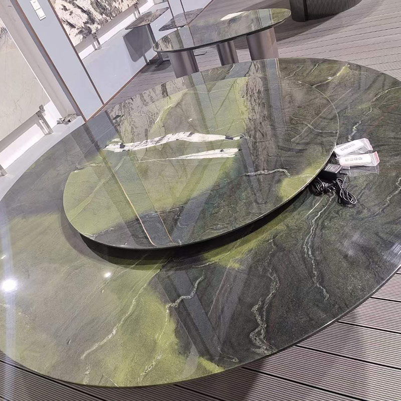Avocado Green Marble Countertops Table Tile Wholesale