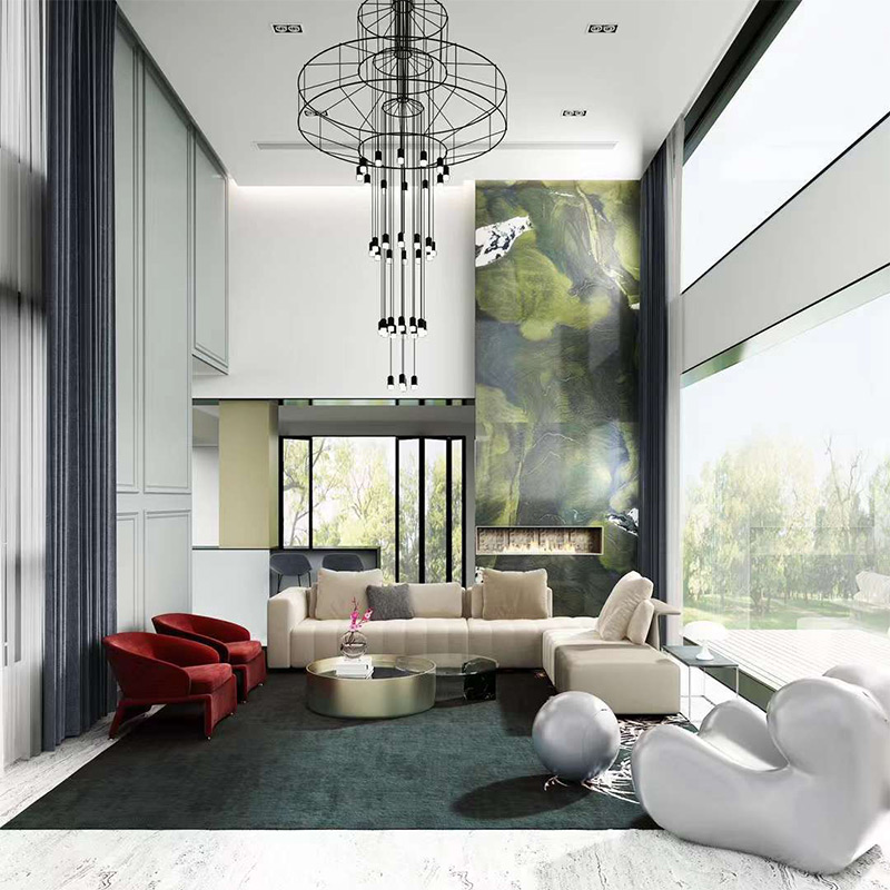 Avocado Green Marble Countertops Table Tile Wholesale