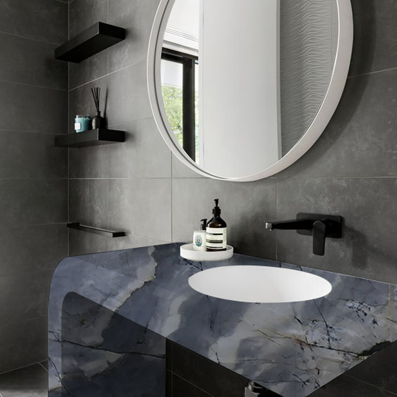 Ijen Blue Quartzite Slab Kitchen Bathroom Countertops