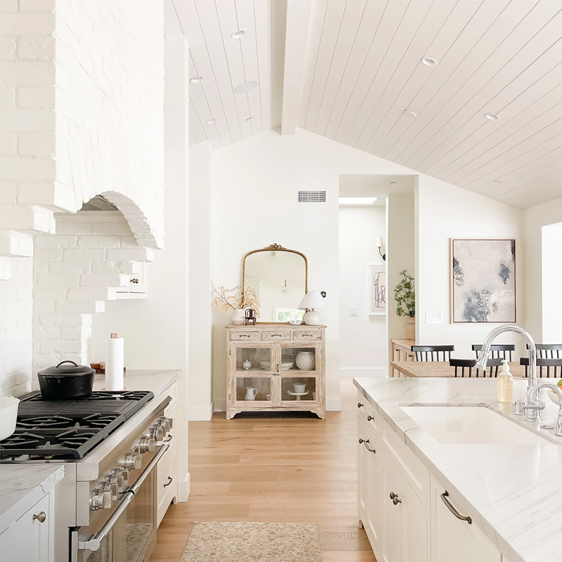 Infinity White Quartzite With Blue Veins Kitchen Countertops