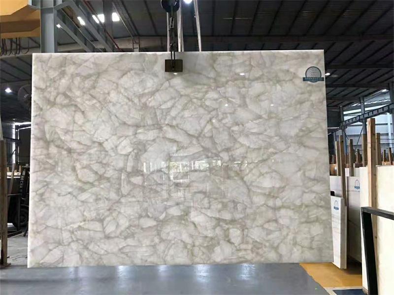 Ice River Onyx Slab Translucent Countertops Suppliers