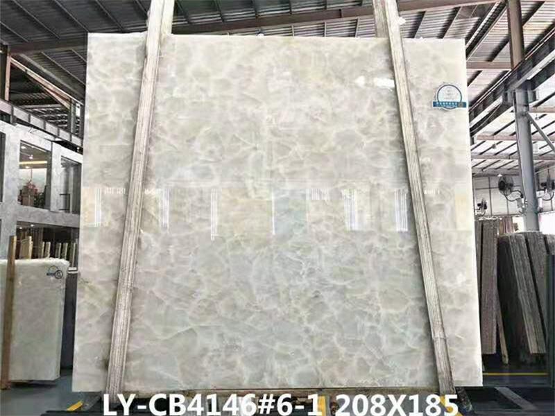 Ice River Onyx Slab Translucent Countertops Suppliers