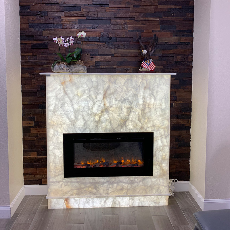 Ice River Onyx Slab Translucent Countertops Suppliers