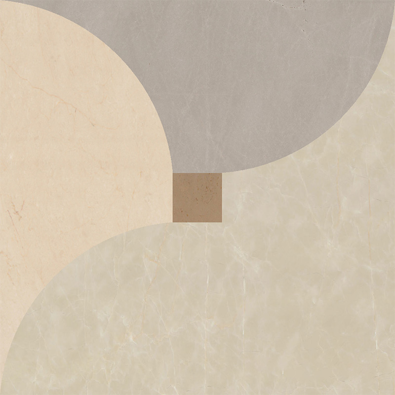 Marble mosaic tile Rubik's Cube customize