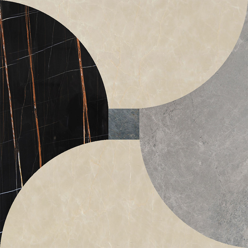 Marble mosaic tile Rubik's Cube customize