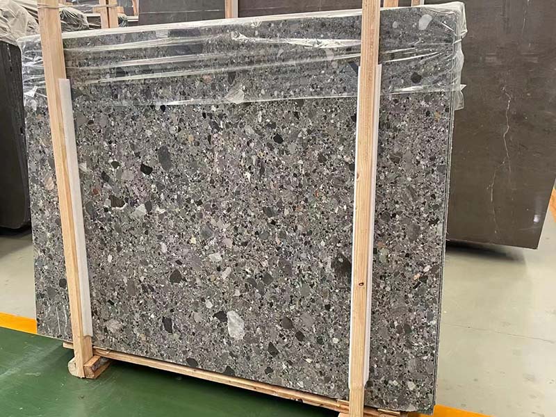 Ceppo grey marble slabs Manufacturer
