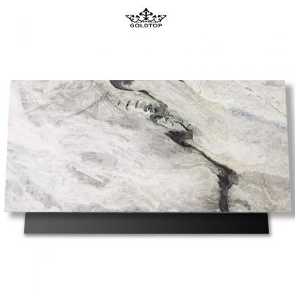 Brazil Cristallo Blue Quartzite Slab