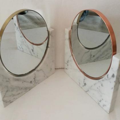 Marble Round Mirror Craft customize