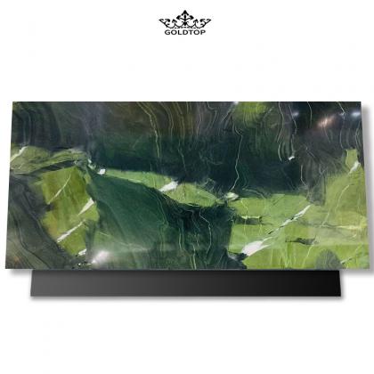 Avocado Green Marble Countertops Table Tile Wholesale