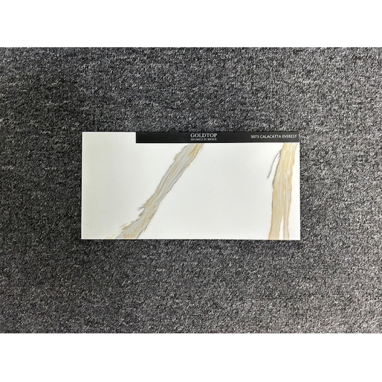 5073 Calacatta Everest White Quartz Countertops New Product ...